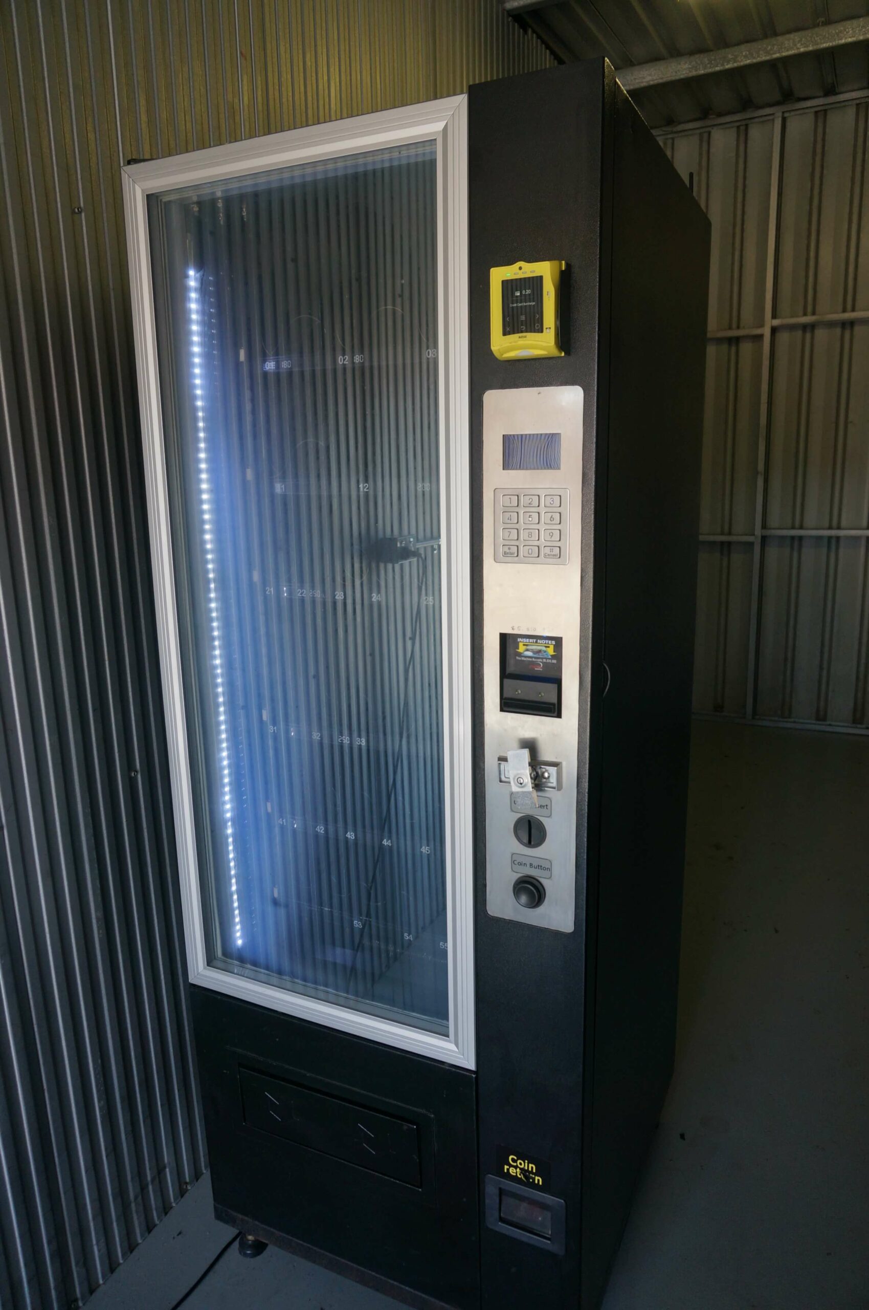 3 WIDE COMBO VENDING MACHINE - Vending Machines Australia