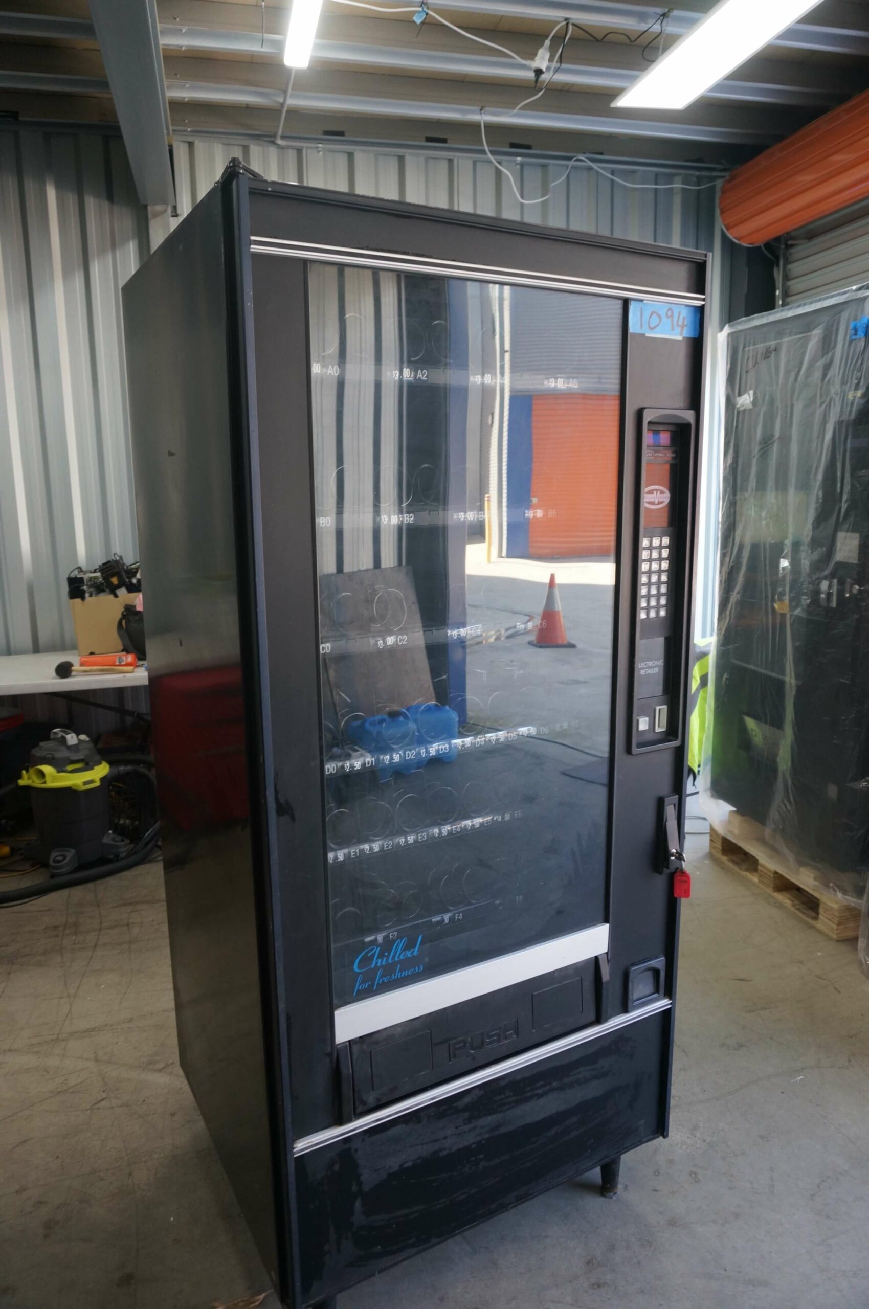 4 WIDE SNACK VENDING MACHINE - Vending Machines Australia