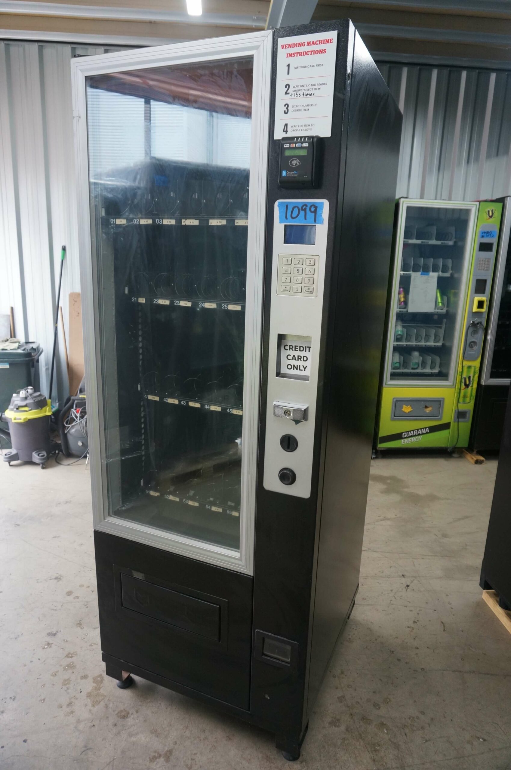 3 WIDE COMBO VENDING MACHINE (GYM SPEC) - Vending Machines Australia